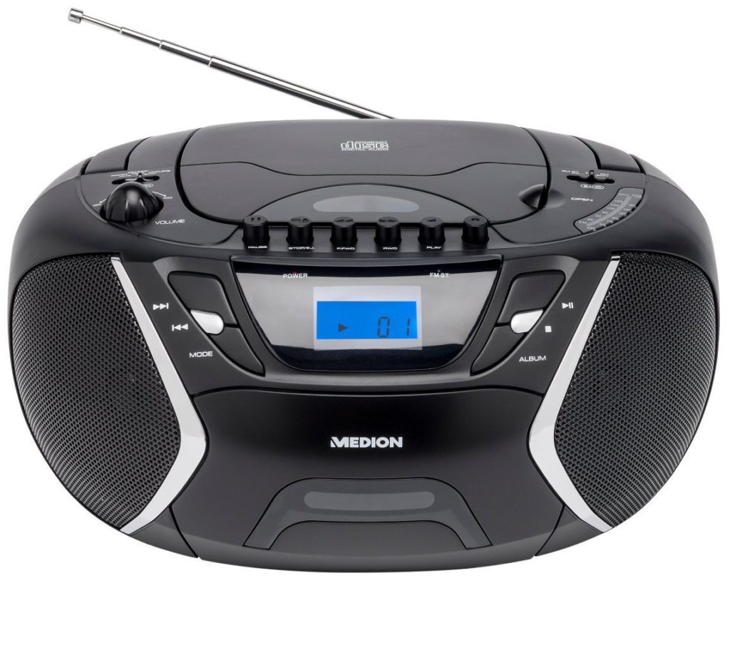 Medion LIFE E65073 (MD 84580) Radiorekorder ( CD-Player,MP3 Wiedergabe ...